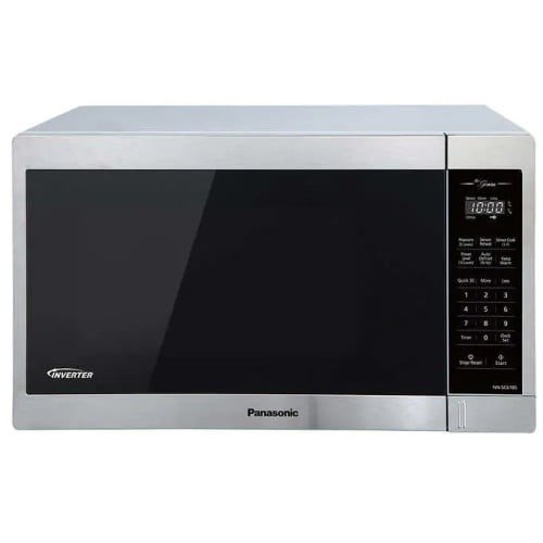 Open Box - Panasonic NN-SC678 1.3 Cu. Ft. 1200W Inverter Microwave Oven ...