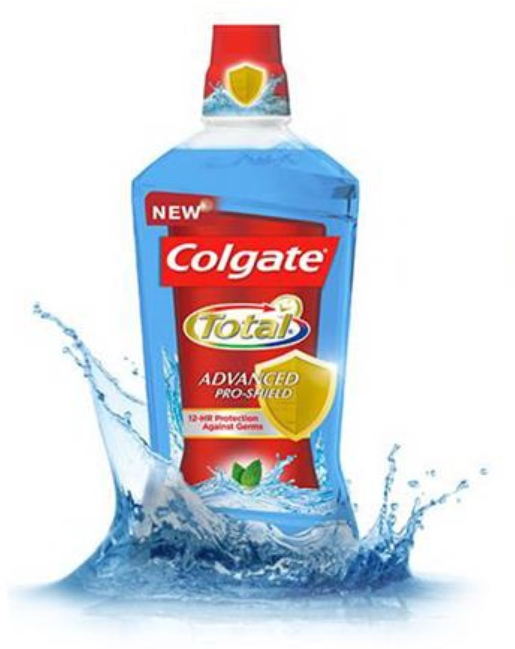 Colgate Advanced Pro-Shield Mouthwash, Peppermint Blast 500 ml (Pack of ...