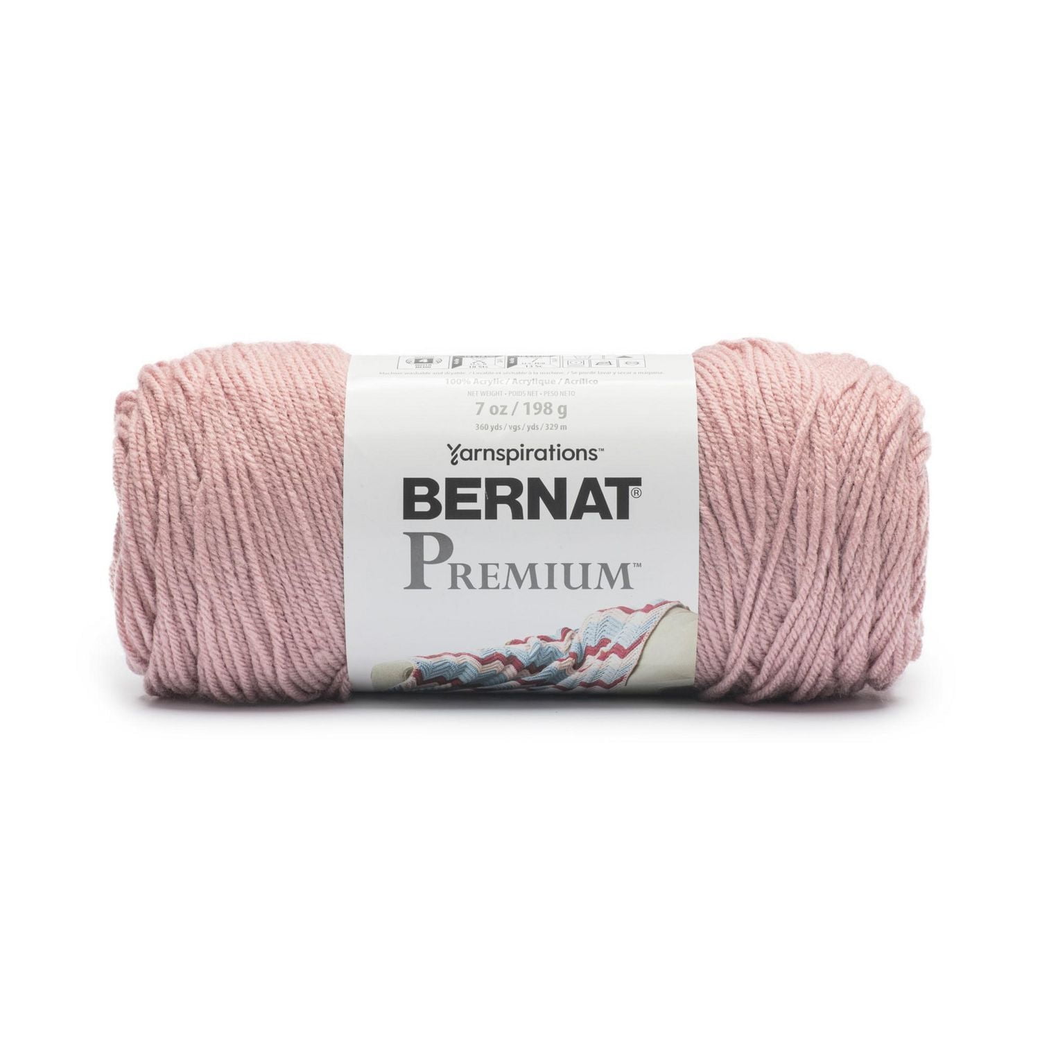 Bernat® Premium™ Yarn, Acrylic #4 Medium, 7oz/198g, 360 Yards, Acrylic ...