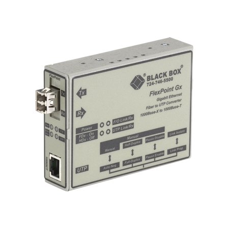 Black Box FlexPoint Modular Media Converter - Fiber media converter ...