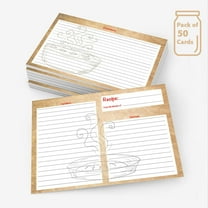 Better Crafts Kitchen Classics Recipe Cards Double-Sided Brown 4" x 6 ...