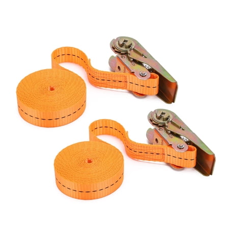 Ratchet Tie-Down Belt, Adjustable Ratcheting Securing Straps With Color ...