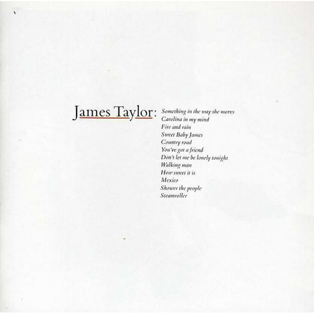 James Taylor - Greatest Hits - CD - Walmart.com