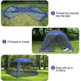 CAMPROS Screen House Room Camping Tent 10 x 10 Ft Canopy Tent Screen ...
