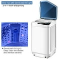 Compact 7.7 lbs Full-Automatic Washer/Spinner Blue - Ideal for ...