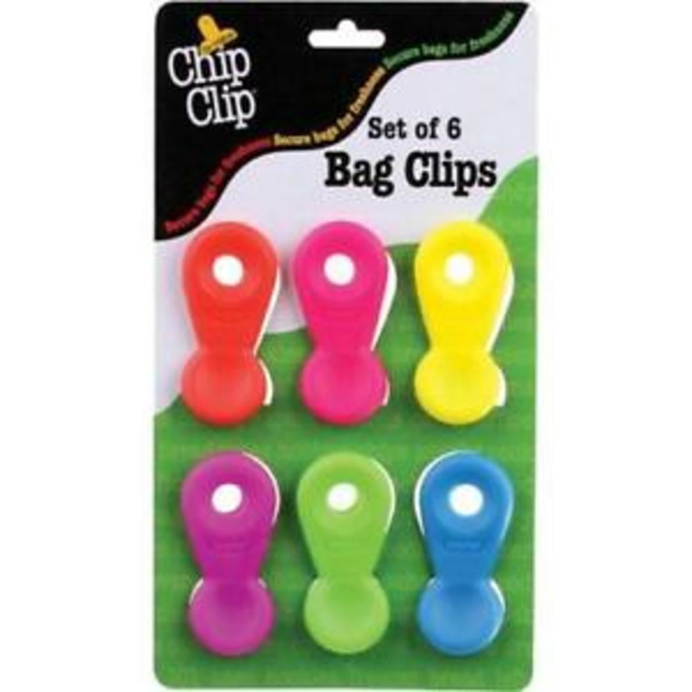 Set 6 Soft Grip Clips Circulares CHIP CLIP Chip Clip 90147 | Walmart en ...