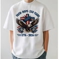 CLOTEX Patriotic Eagle Cross Shirt, 1776 2026 Faith and Freedom Tee ...