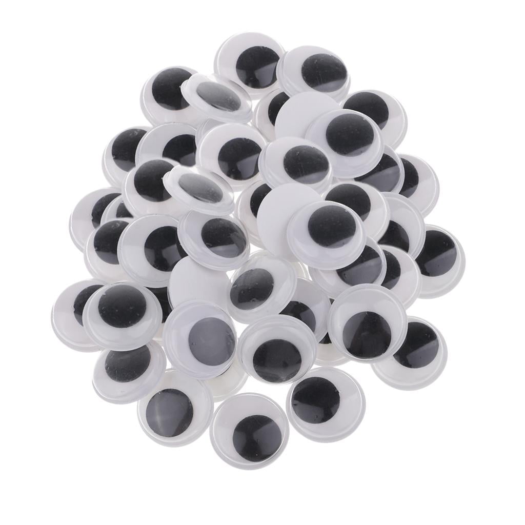 Bag of Movable Eyes Stickers Various Sizes Self-adhesive Eyes of 20mm ...
