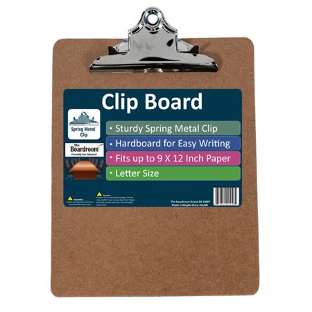 Creative Colors 2338717 Spring Clip Clipboard - Case of 24 | Walmart Canada