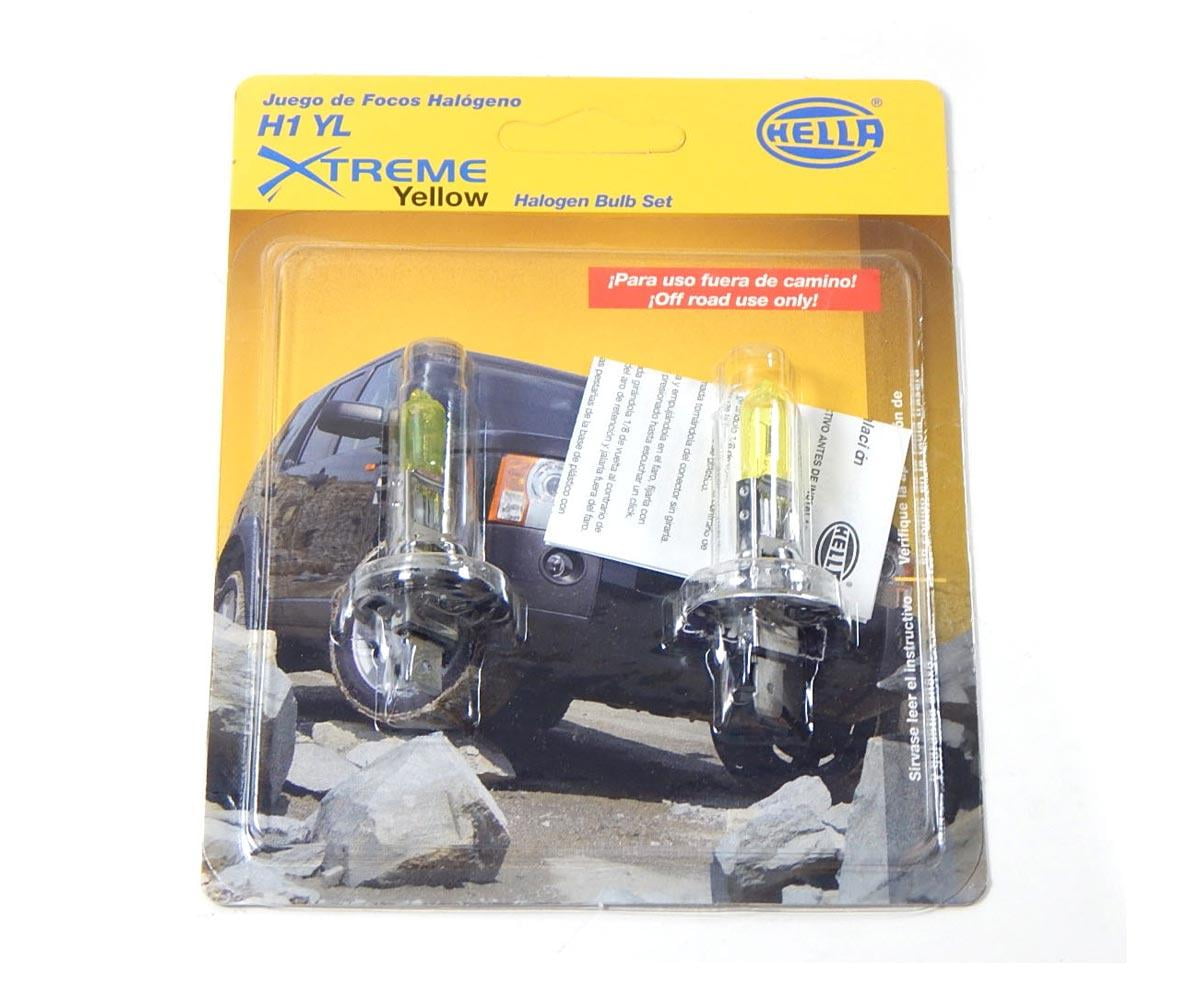 Foco H1 YL 55 Watts 2 Focos Hella Design Xtreme Yellow | Bodega Aurrera ...