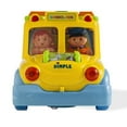 Dimple Educational Interactive School Bus Toy w Tons of Flashing Lights ...