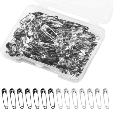 Mr. Pen Safety Pins, 300 Pack, Assorted Sizes, Golden, Anti-Rust Metal ...