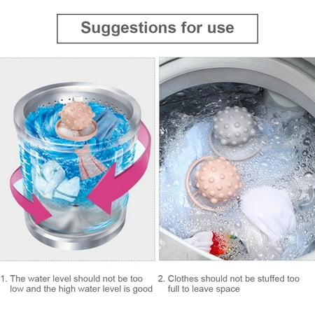 Laundry Ball Mesh Hair Collector Washing Machine tool; laundry Hair ...