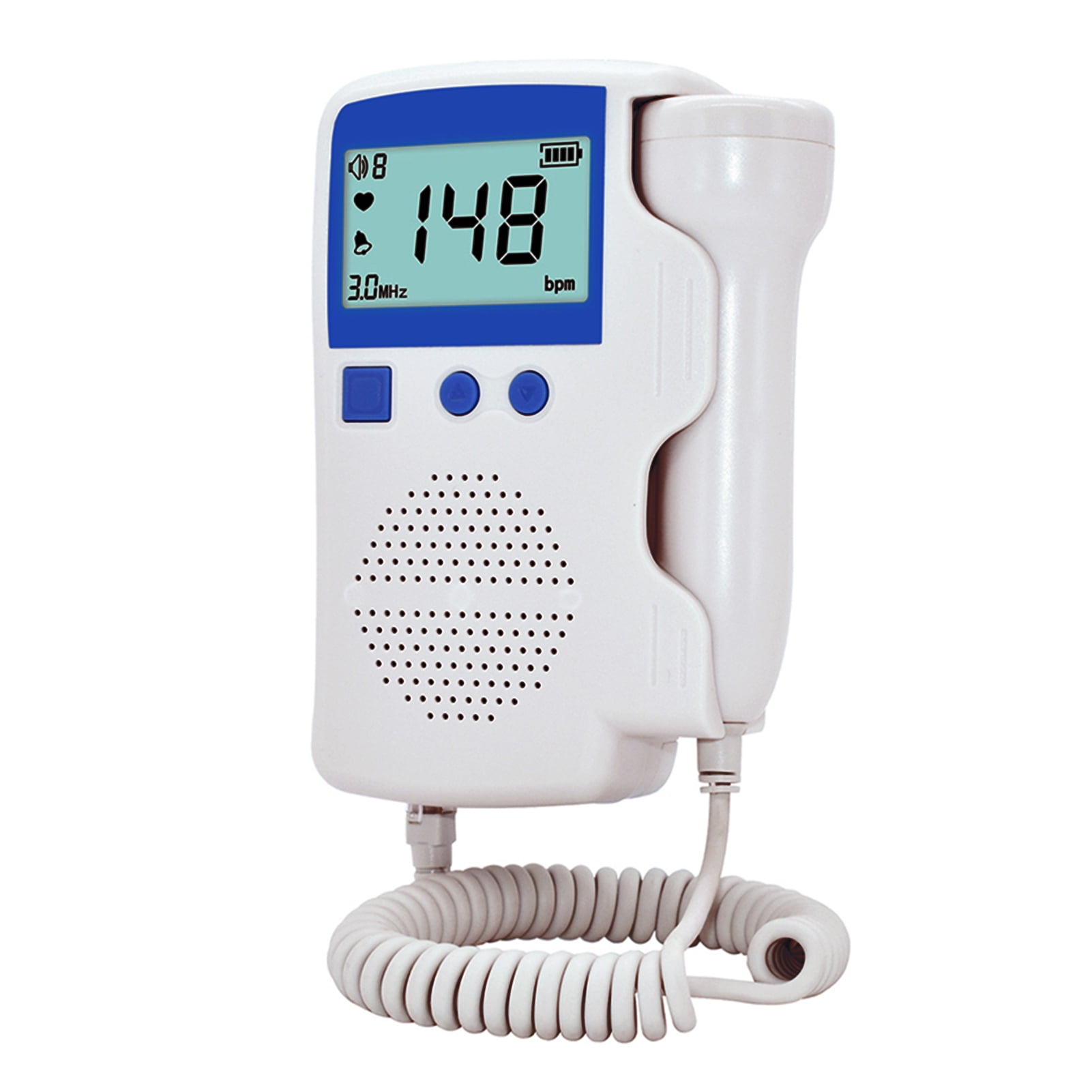 Hogar Fetal Doppler Baby Heart Detector Doppler Fetal Heartbeat Monitor ...