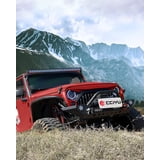 CCIYU Front Bumper With Winch Plate LED Light Fits For 2007-2018 for ...