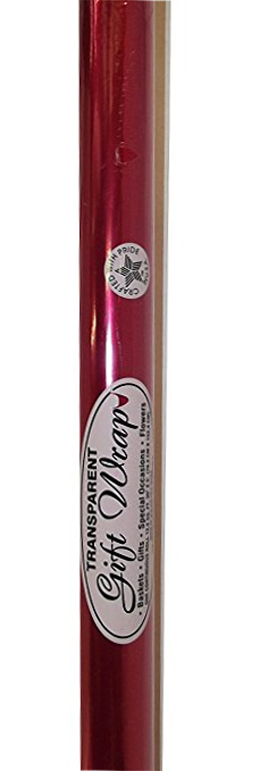 Red Cellophane Gift Wrap Roll - Walmart.com