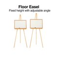 Staples Display Easel 64 Natural Oak 28219US/50447US - Walmart.com