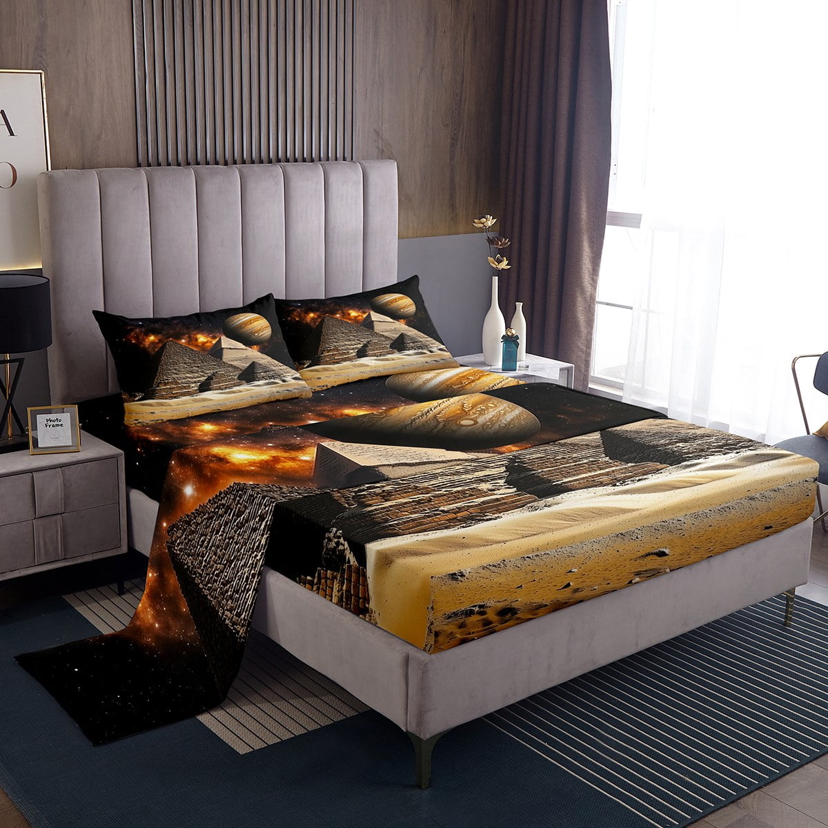 Click here for Erosebridal Ancient Pyramid King Sheet Sets  Plane... prices