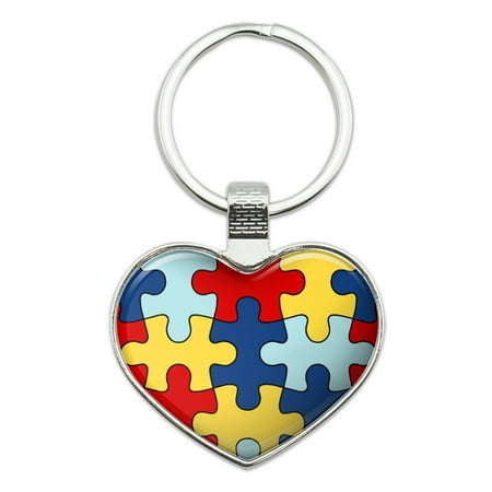 Graphics and More - Autism Awareness Diversity Puzzle Pieces Heart Love ...