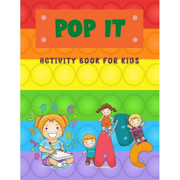 Pop It Activity Book For Kids : Pop it Alphabet and Numbers Book for ...