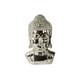 Urban Trends Collection: Ceramic Buddhabust Bust Polished Chrome Finish ...