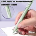 YFGEFTR Gel pens, 5 Pack No Smear Ink Pens for Left Hand, Click Pens ...