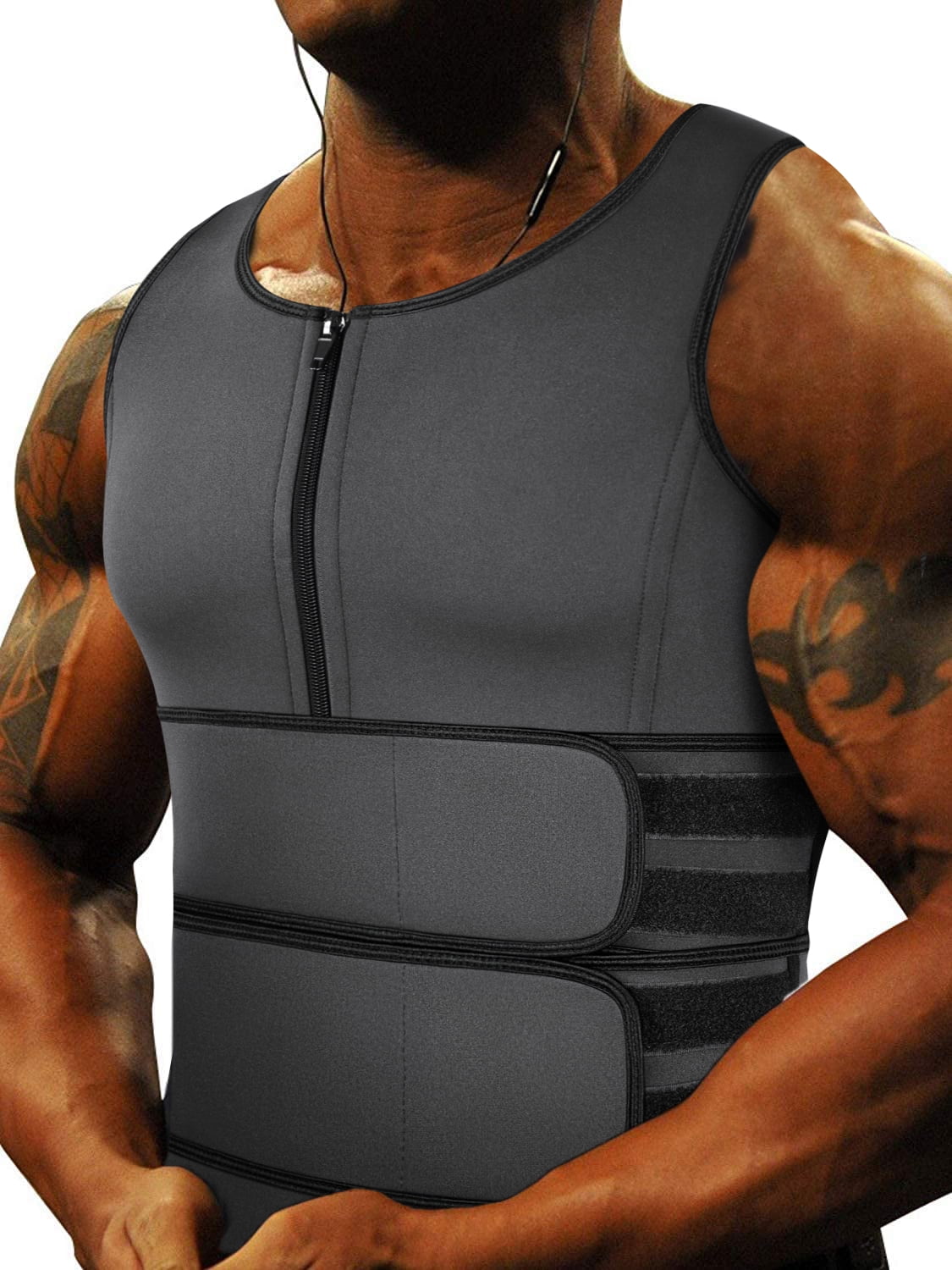 COMFREE Waist Trainer for Men Hot Neoprene Fat Burning Tummy Control ...