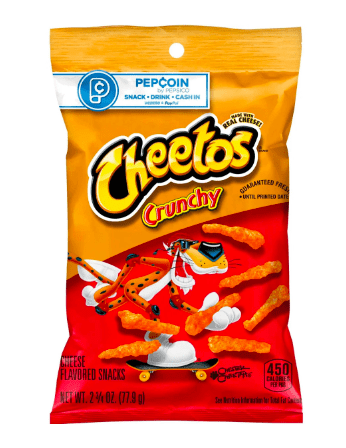 Cheetos Crunchy XVL Peggable Bag - Walmart.com