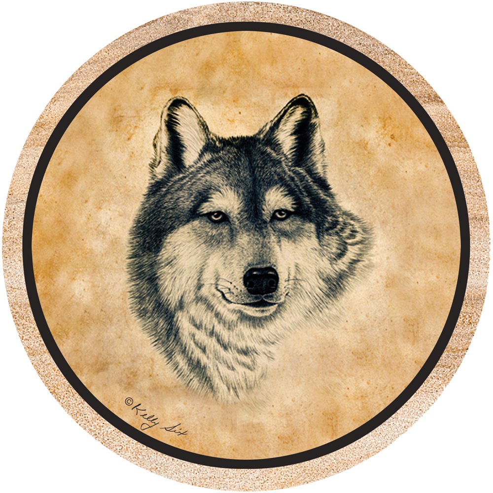 Thirstystone Drink Coasters Set, Wolf - Walmart.com - Walmart.com