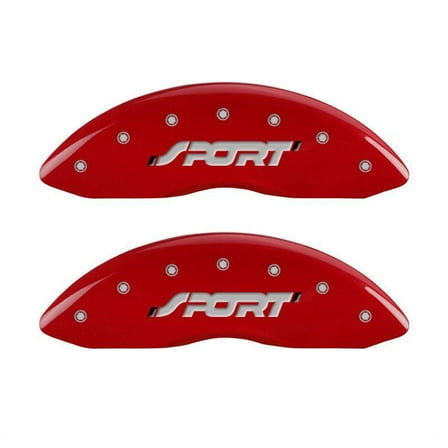 MGP 4 Caliper Covers Engraved Front Honda Engraved Rear H Logo Red ...
