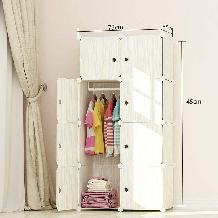 Portable Wood Closet