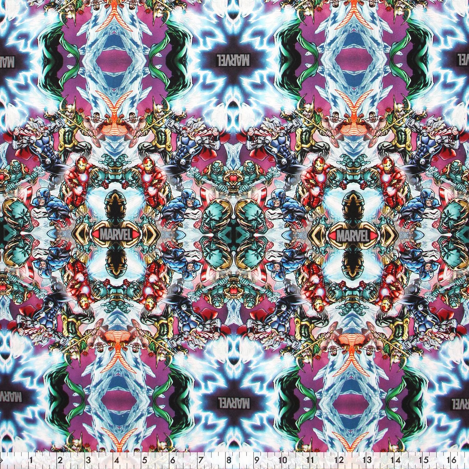 Click here for Fabric Creations Marvel Avengers Strikes Cotton Fa... prices