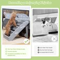Coziwow Portable Folding 4-Step Dog Ladder for High Beds, Non-slip Pet ...