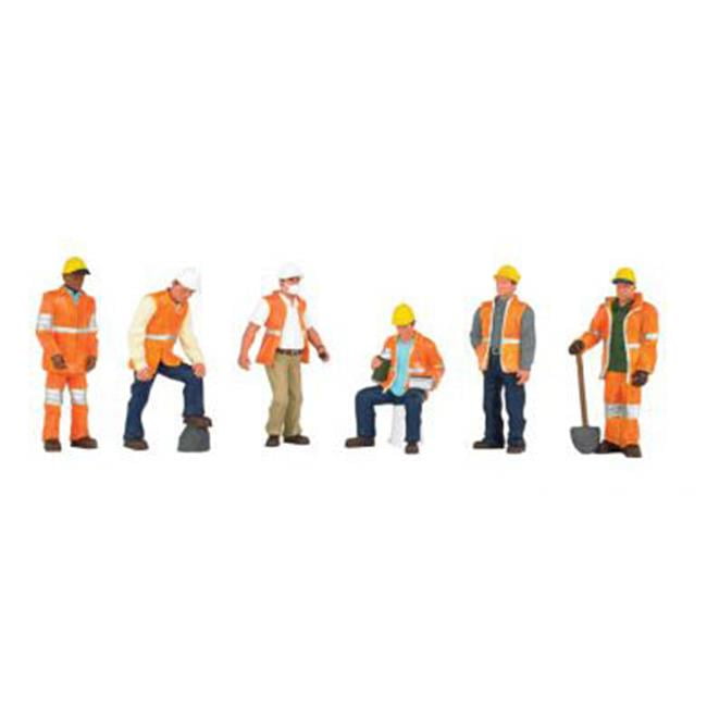 6 Pieces HO Scale Maintenance Workers- 33106 - Walmart.com