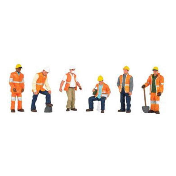 6 Pieces HO Scale Maintenance Workers- 33106 - Walmart.com - Walmart.com