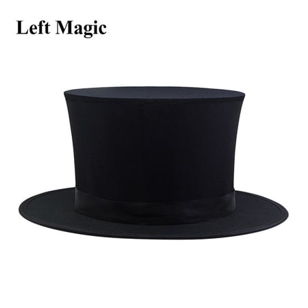 Folding Top Hat Spring Magic Tricks ( Black & Playing Card Pattern ...