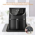 Heat Resistant Mat for Air Fryer, Coffee Maker, Toaster - 4Pack Black ...