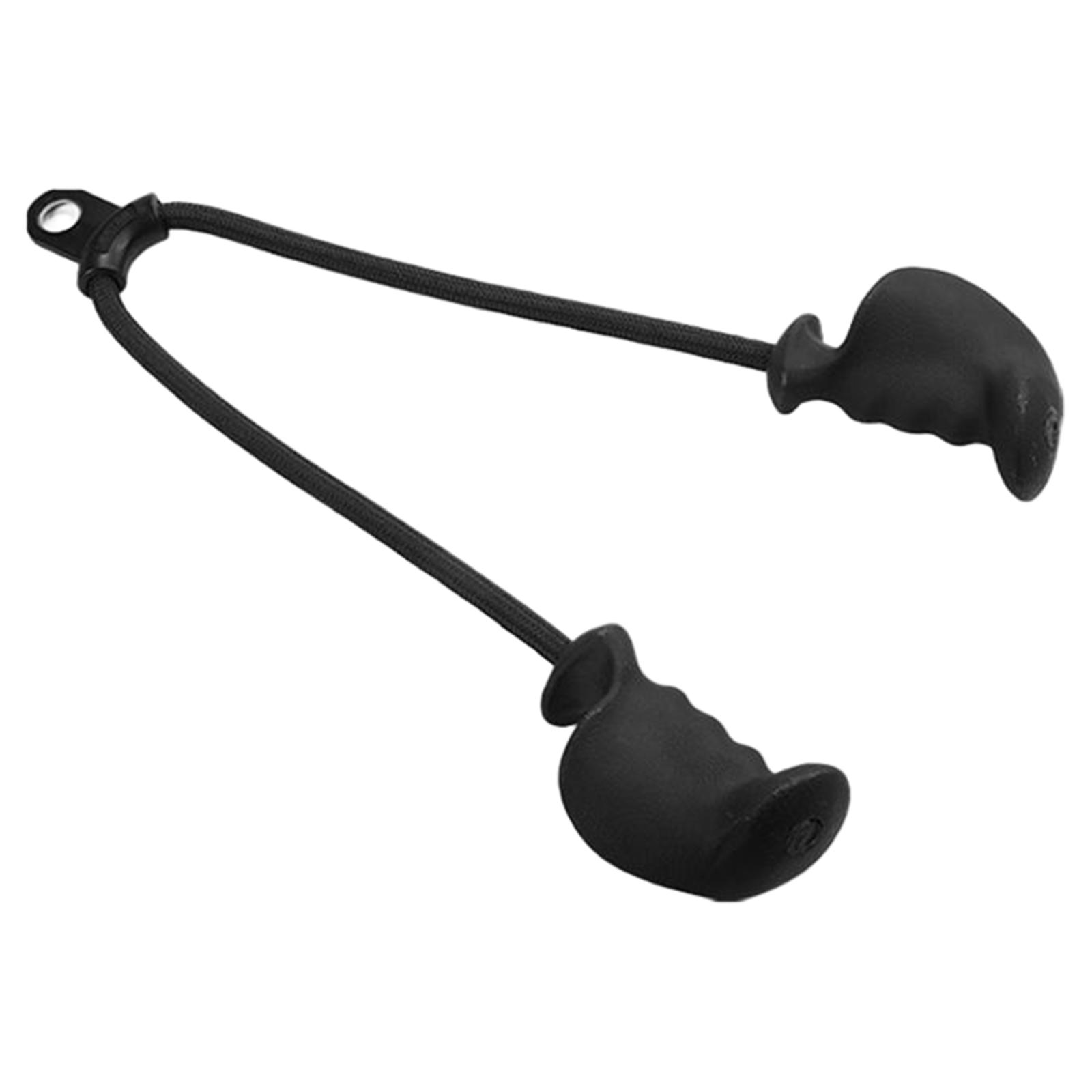 Tricep Rope Pull Down Comfort Grip Pulley System Fitness Heavy Duty Gym ...