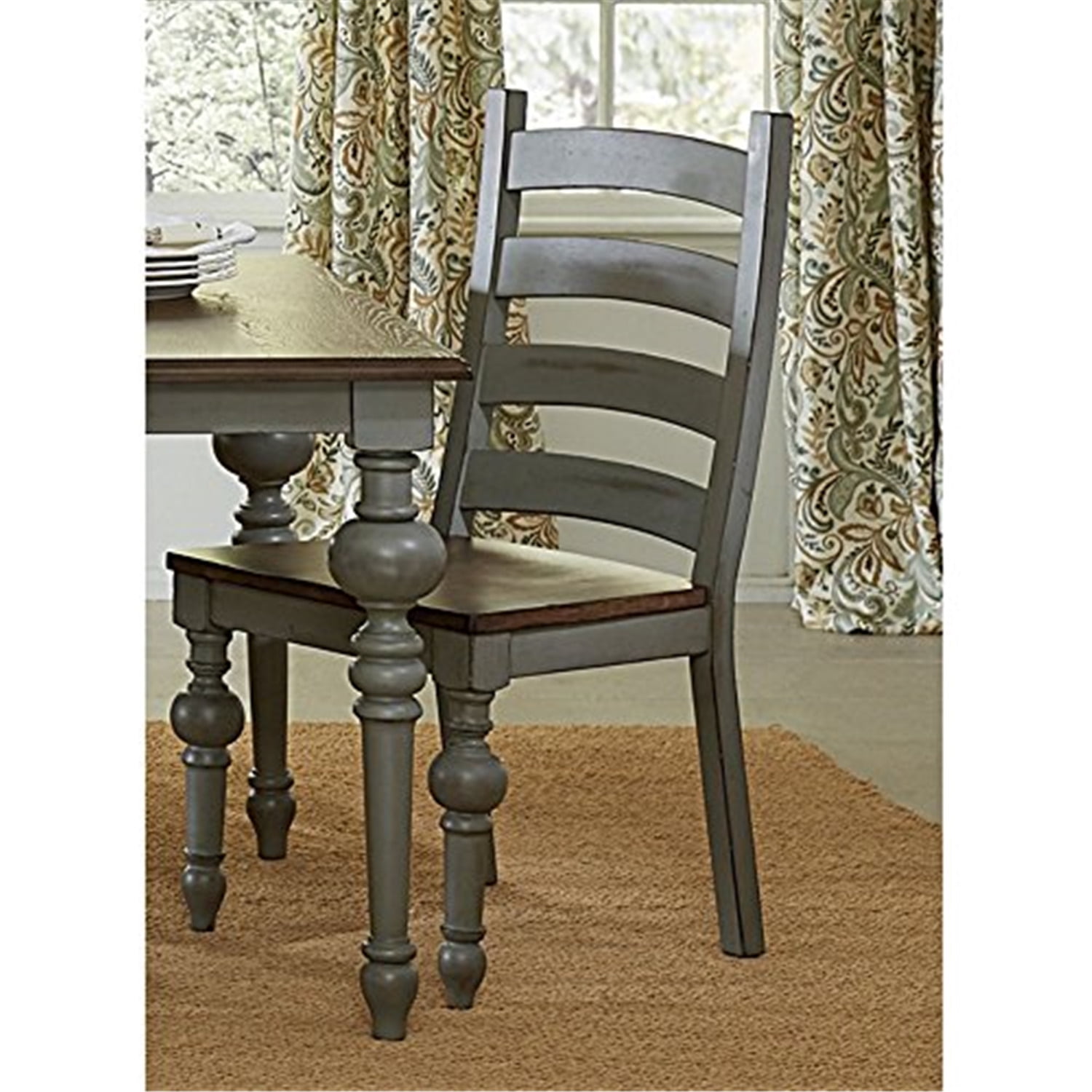 Ladder Dining Chair (2/Ctn) - Walmart.com