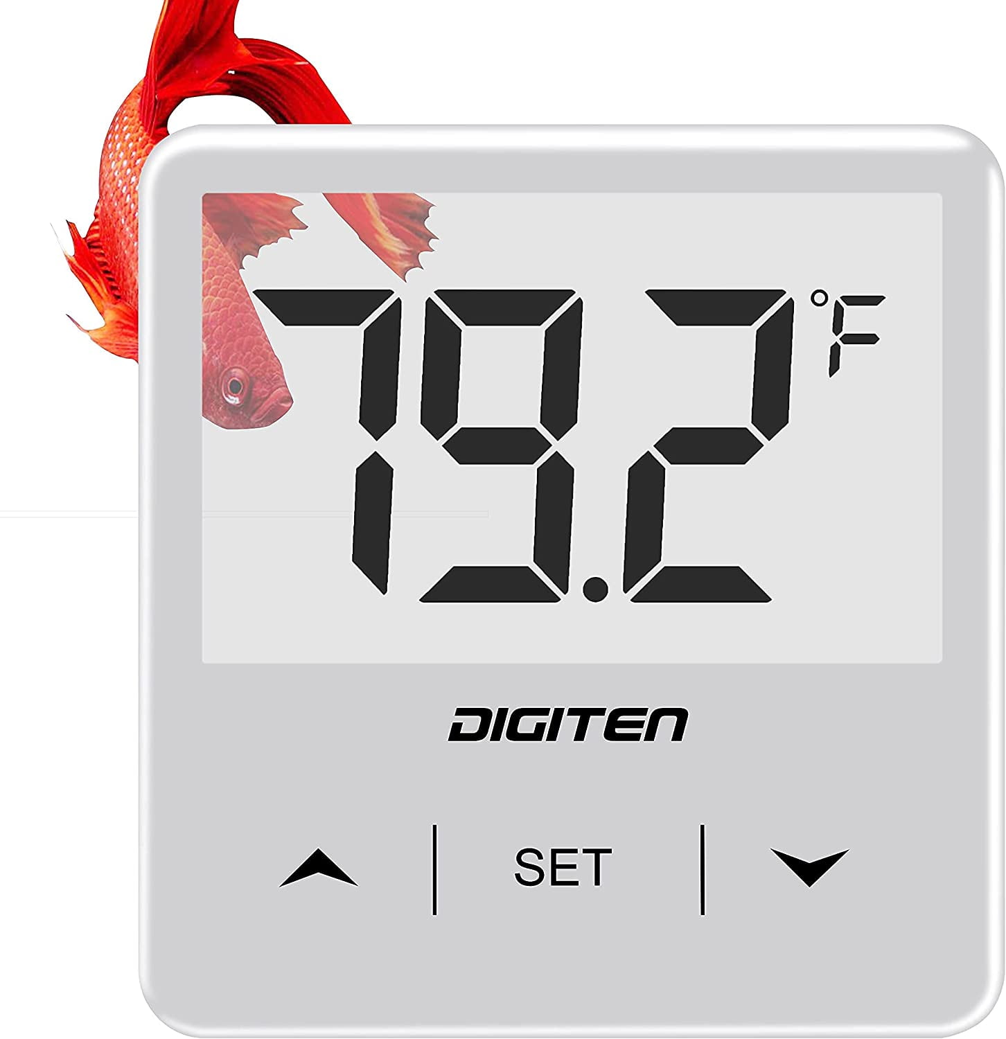 DIGITEN Aquarium Thermometer Digital Fish Tank Thermometer with Large ...