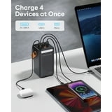 POWERADD PRO USB C Portable Charger 50000 mAh Power Bank, 2 Pack ...