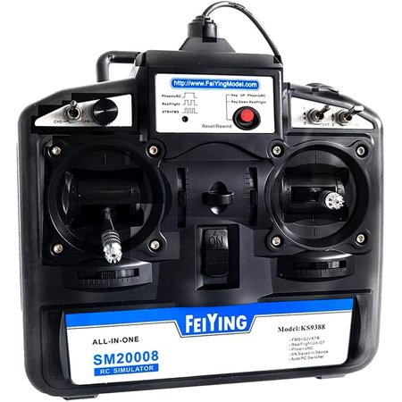 Remote Controller 8CH Airplane Simulator Drone USB Quad Transmitter ...