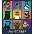 Men's Minecraft Character Boxes Graphic Tee Navy Blue Heather 3X Large ...