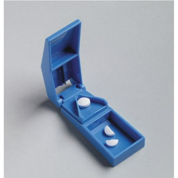 McKesson Brand Pill Cutter Hand Operated Blue Each of 1 - Walmart.com