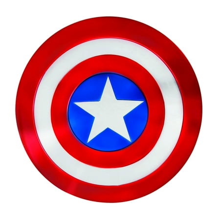 Marvel Avengers Captain America Shield Toy for Kids Costume - Molded 12 ...
