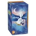 ALWAYS Infinity, Size 4, Overnight Sanitary Pads with Wings, Unscented ...