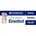Emetrol Nausea and Upset Stomach Relief Liquid Medication, Cherry, 4 oz ...