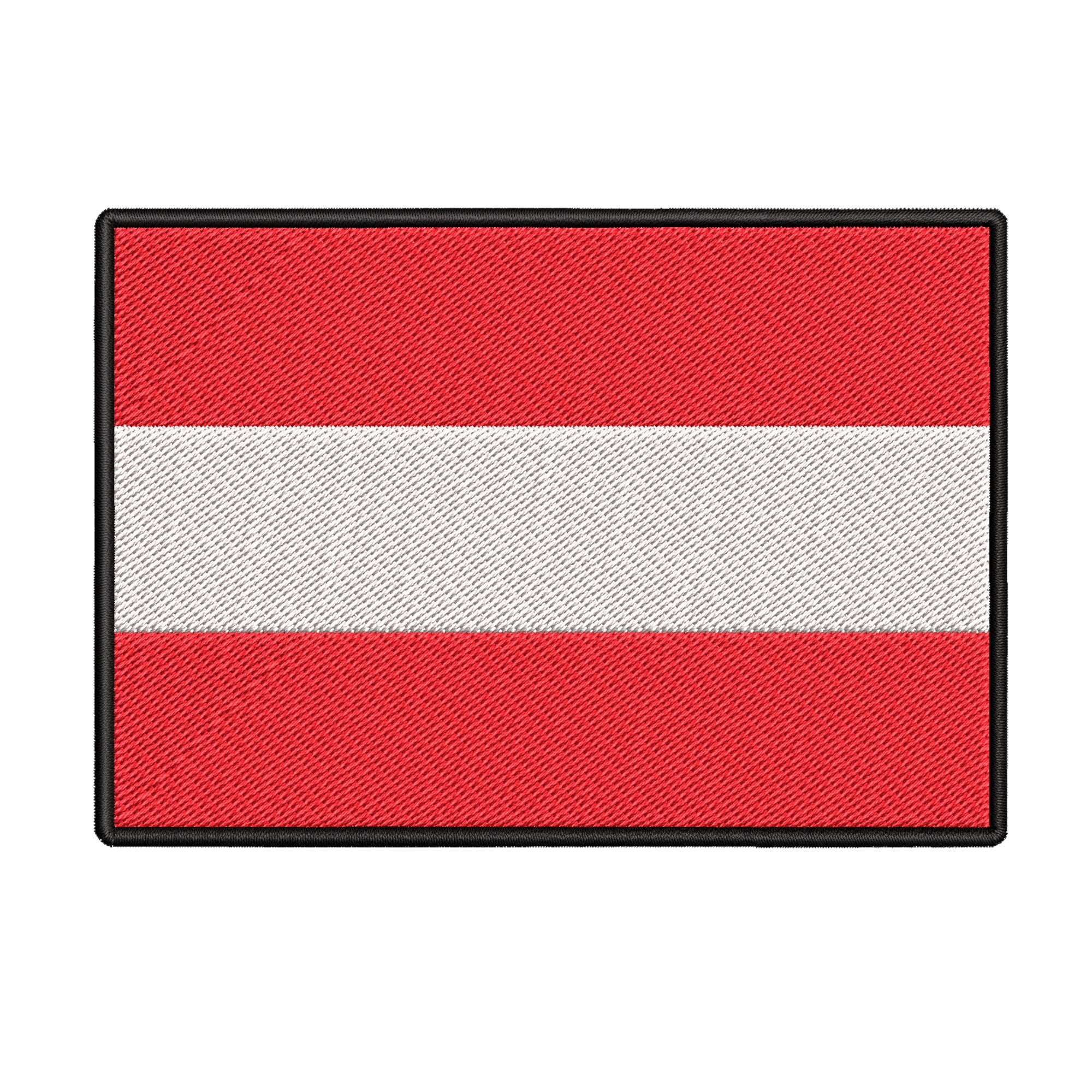 Austria Flag Embroidered Iron-on Patch - Walmart.com