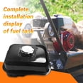 Fuel Tank For Honda GX160 5.5HP GX200 6.5HP GX140 White Engine with ...