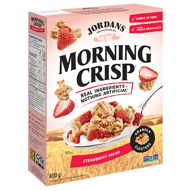 Jordans Morning Crisp Strawberry Dream 400G, 400GR - Walmart.ca